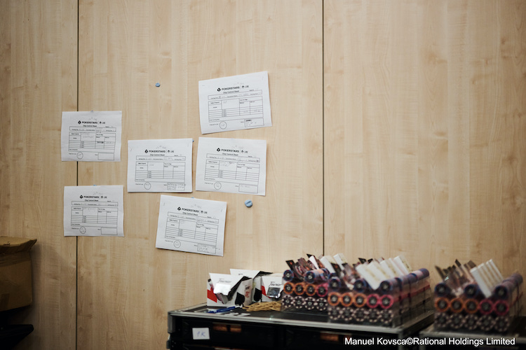 A rare glimpse inside the EPT chip room - PokerStars Learn UK
