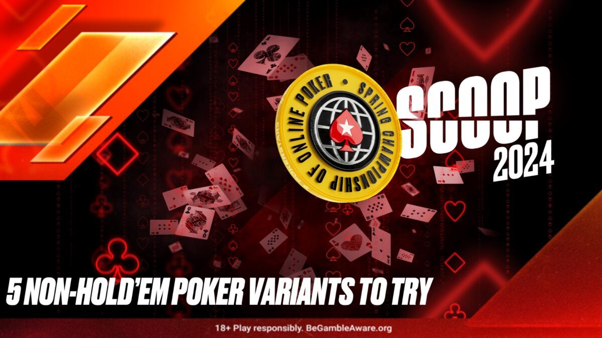 New poker variants you can try on PokerStars during SCOOP
