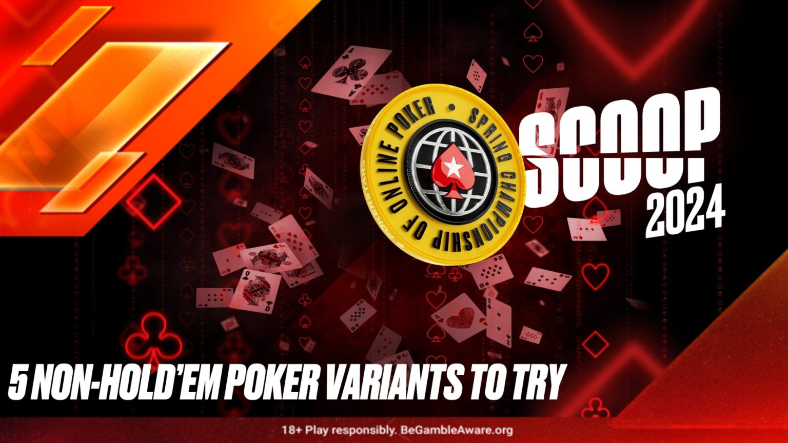 New poker variants you can try on PokerStars during SCOOP
